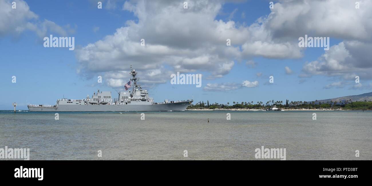 The Navy’s newest Arleigh Burke-class guided-missile destroyer, the ...