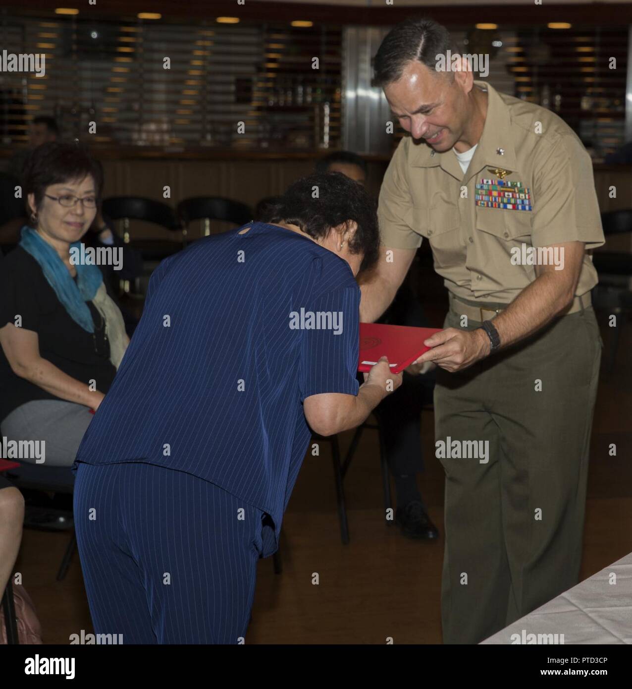 U.S. Marine Corps Lt. Col. Gary Thomason, executive officer of Marine ...