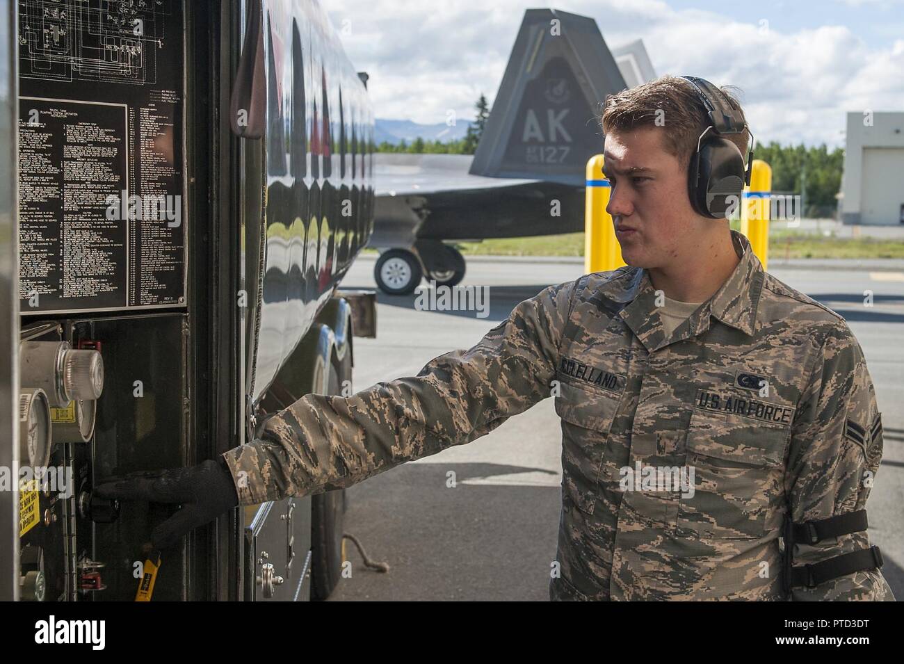 U.S. Air Force Airman 1st Class Kyle McClelland, 673d Logistic ...