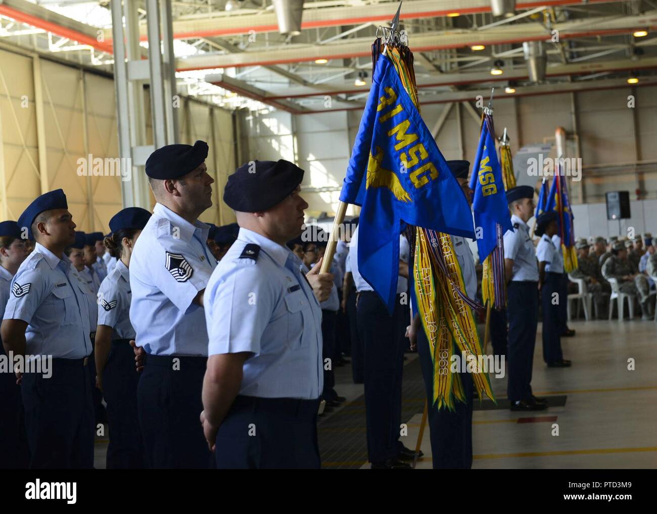 Col. Jeffrey York takes command of the 31st Mission Support Group from ...