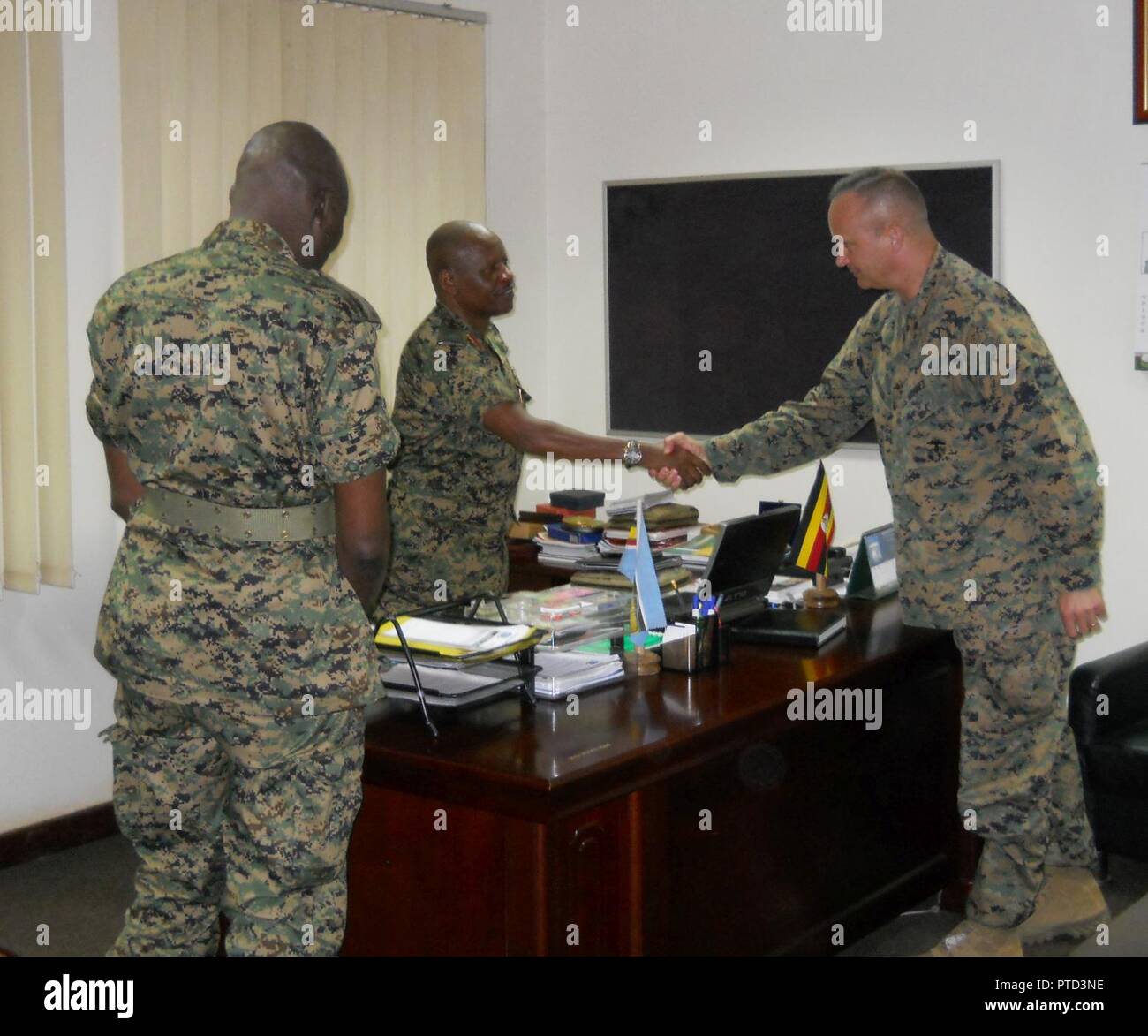 Maj. Gen. Wilson Mbadi, the Deputy Chief of Uganda People’s Defense ...
