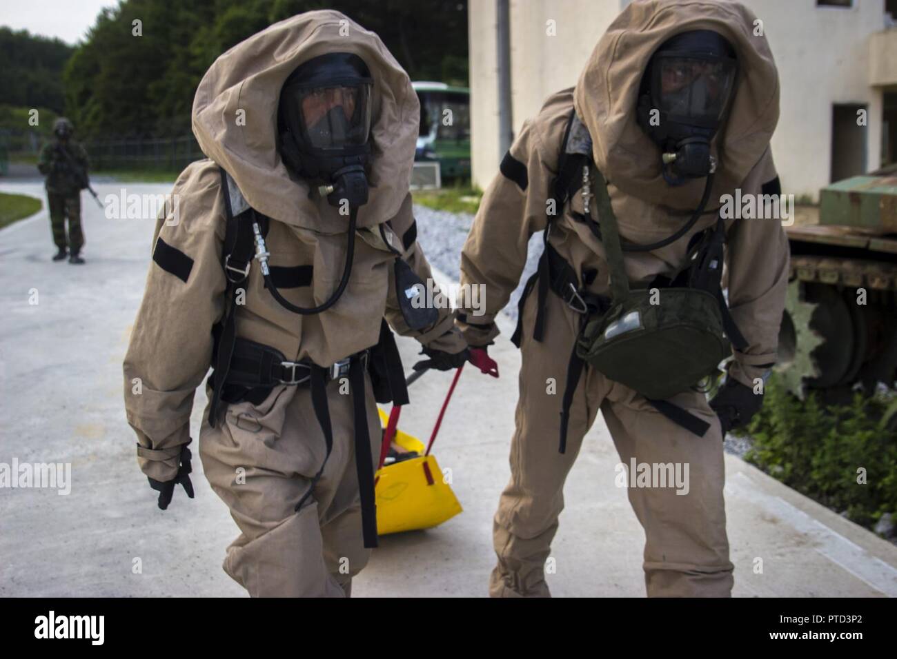 Biological and chemical nbc regiment hi-res stock photography and ...