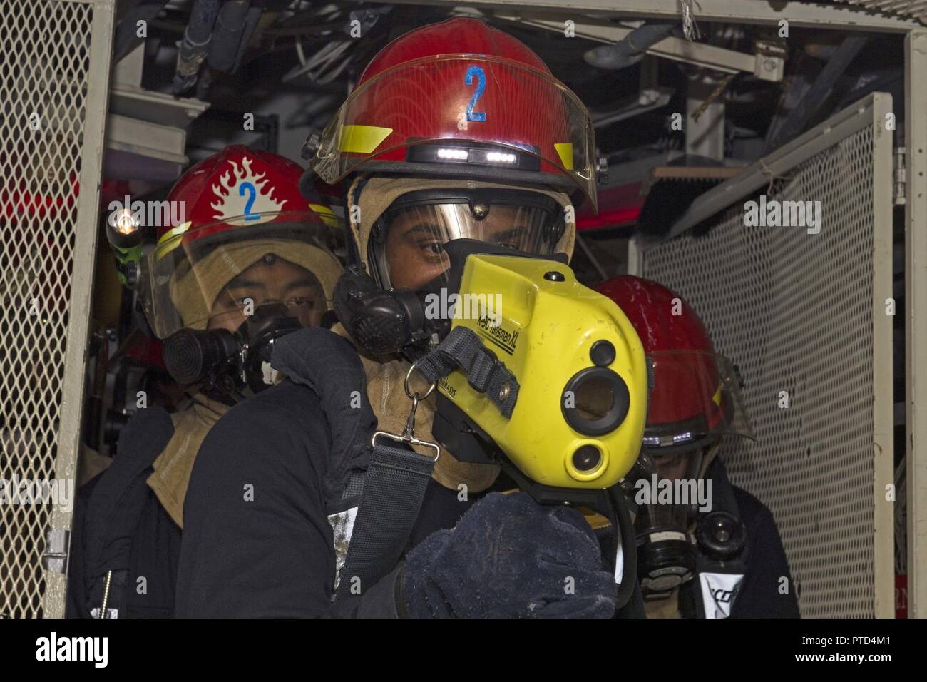Navy Firefighting Thermal Imager Nfti High Resolution Stock Photography ...