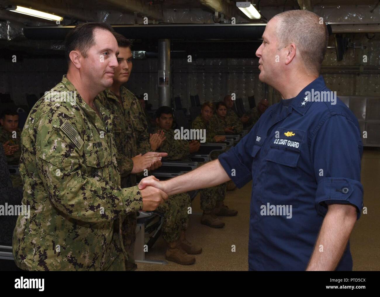 KEY WEST, Fla. (July 10, 2017) U.S. Coast Guard Rear Adm. Christopher ...