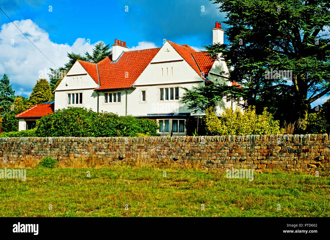 Water Ark Lodge, Goathland, North Yorkshire Moors , England Stock Photo ...