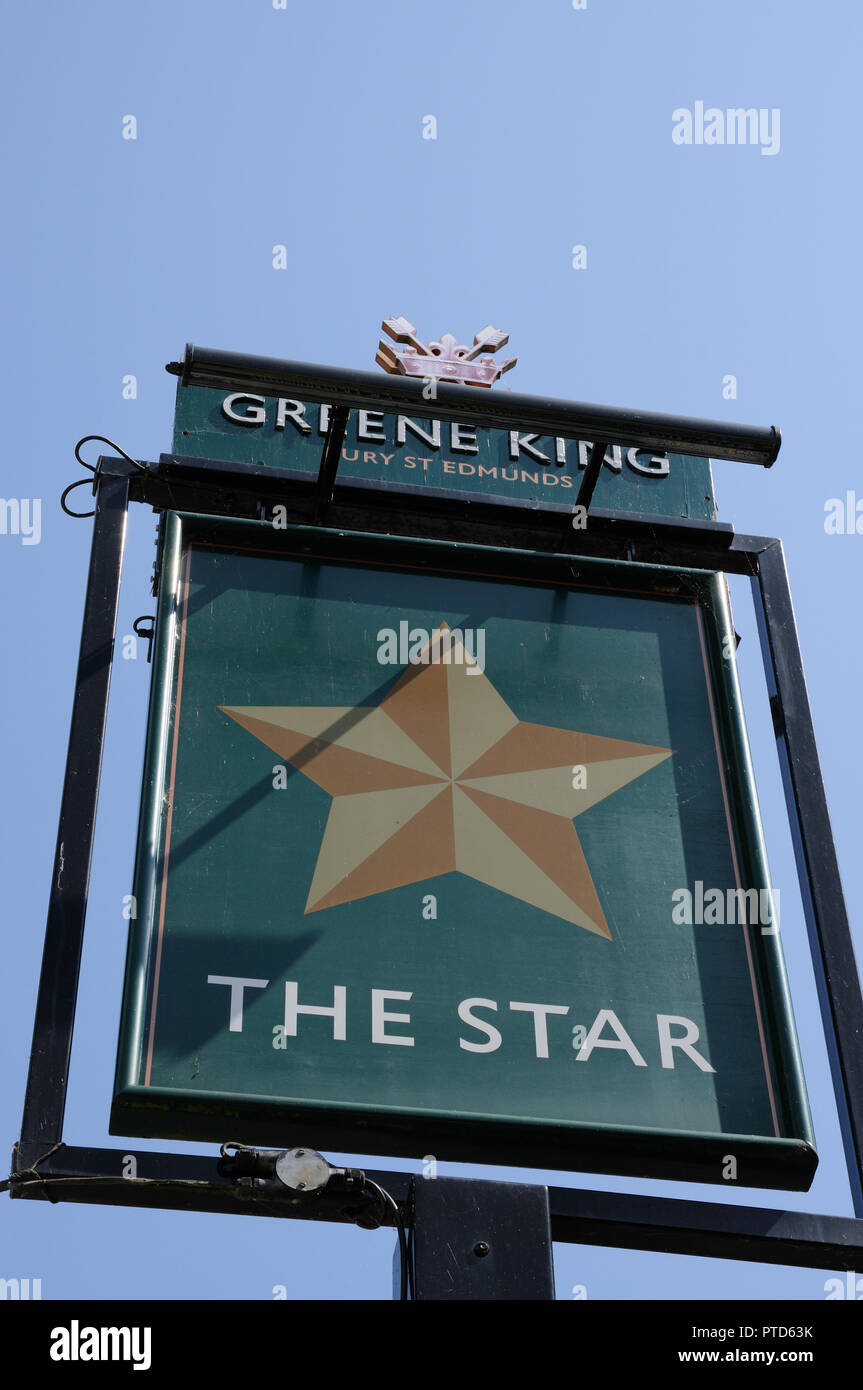 The star inn sign hi-res stock photography and images - Alamy