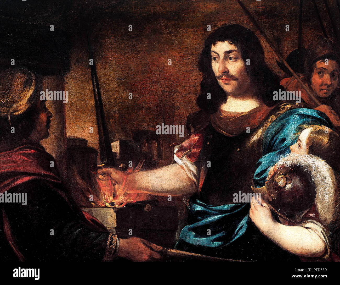 Gaius mucius scaevola hi-res stock photography and images - Alamy