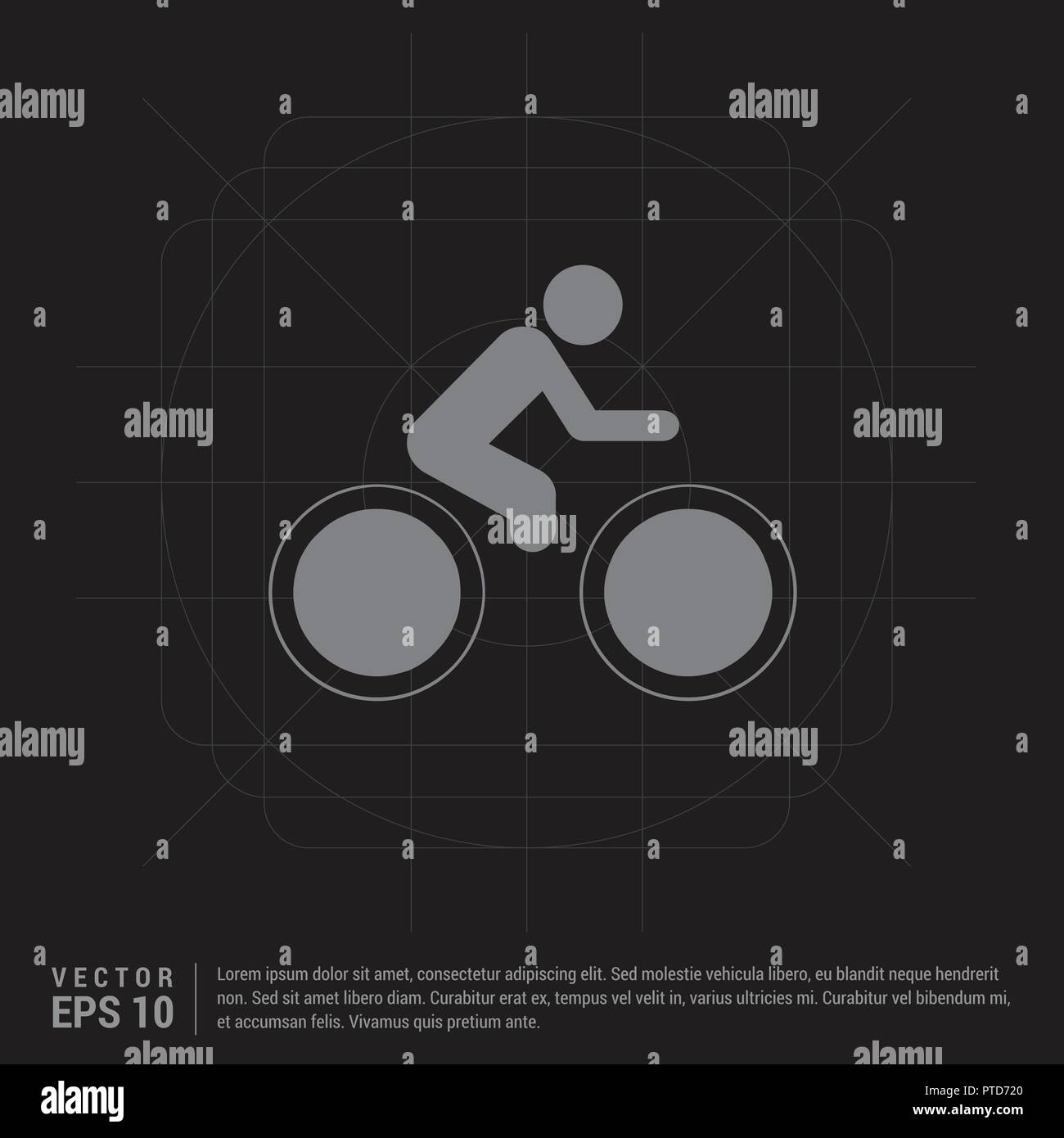 Track cycling wheels Stock Vector Images - Alamy