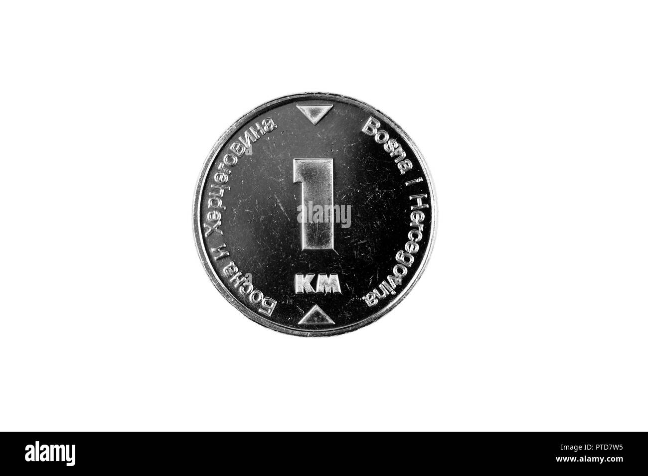 Bosnia and herzegovina convertible mark Cut Out Stock Images & Pictures ...