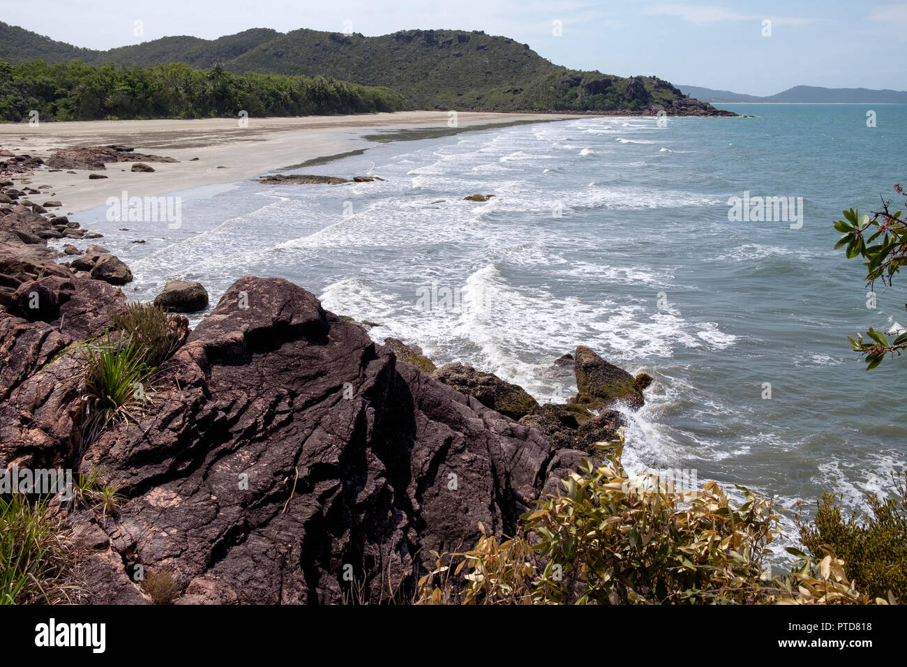 Hinchinbrook Island - The Thorsborne Trail - Boulder Bay Stock Photo ...