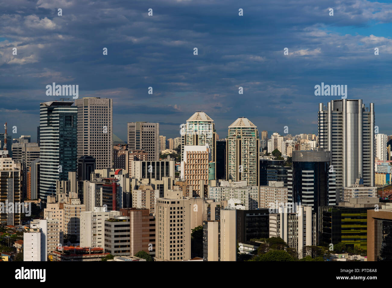 Largest cities in the world. City of Sao Paulo, Brazil South America ...