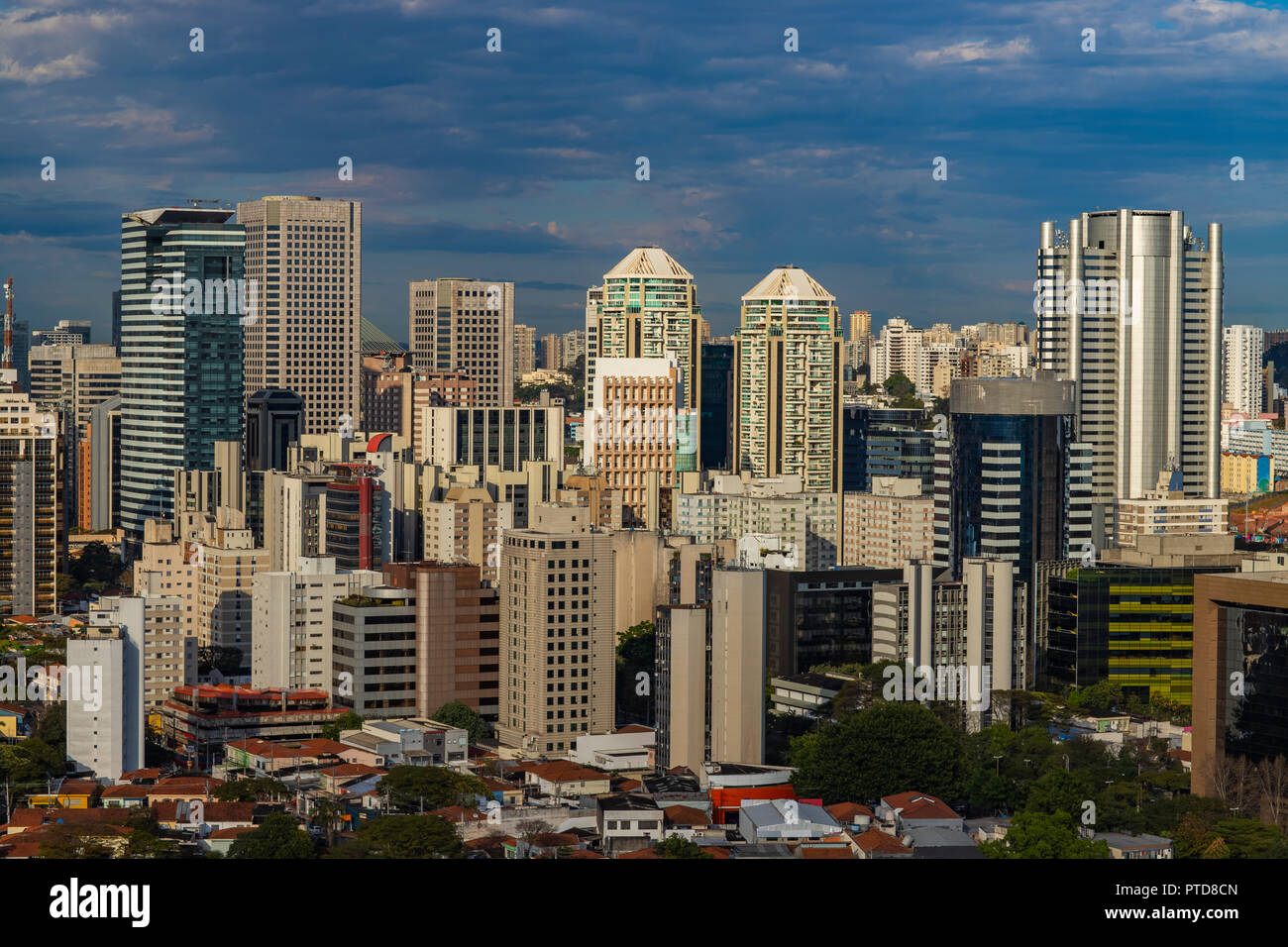 Largest cities in the world. City of Sao Paulo, Brazil South America ...