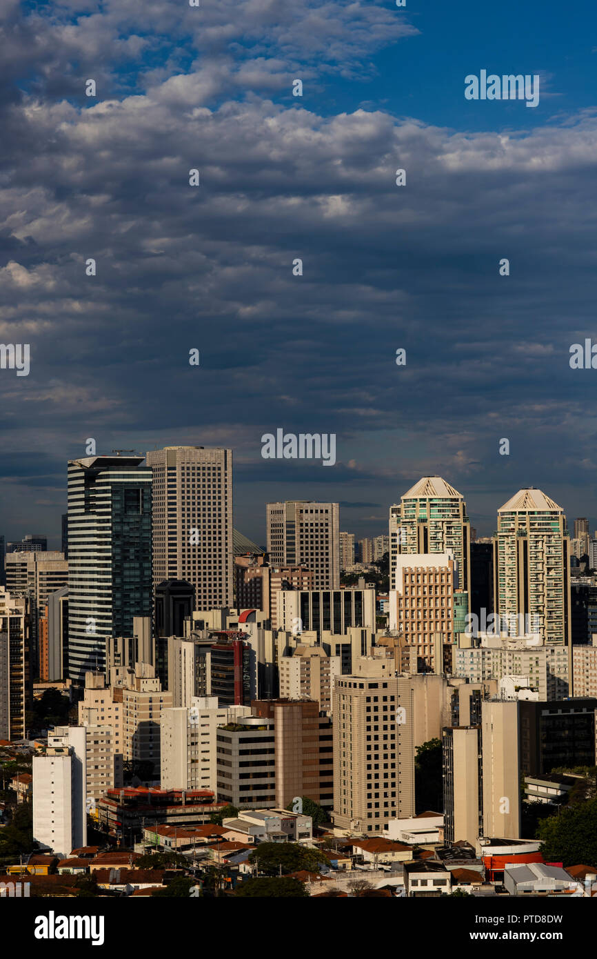 Largest cities in the world. City of Sao Paulo, Brazil South America ...