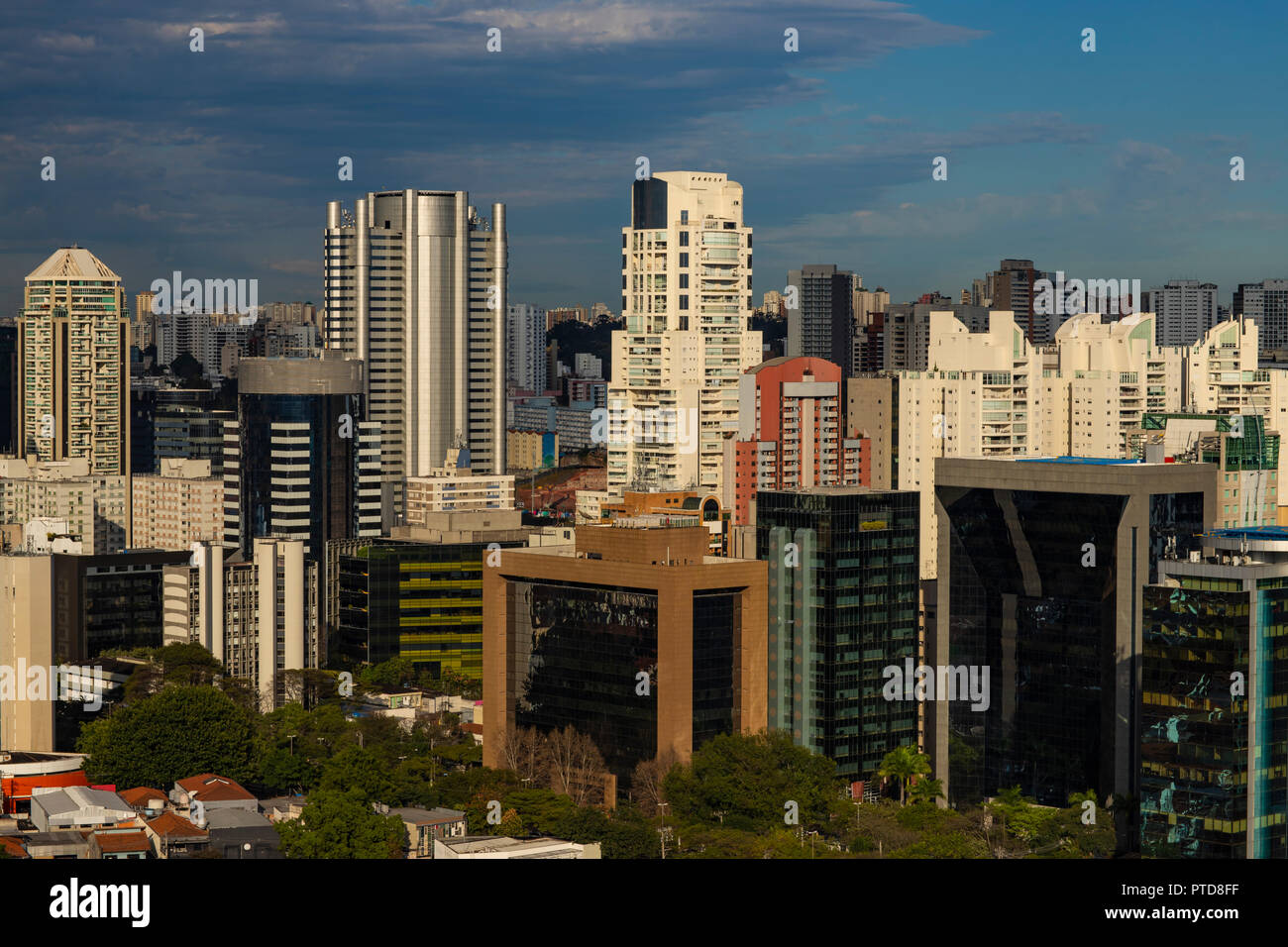 Largest cities in the world. City of Sao Paulo, Brazil South America ...