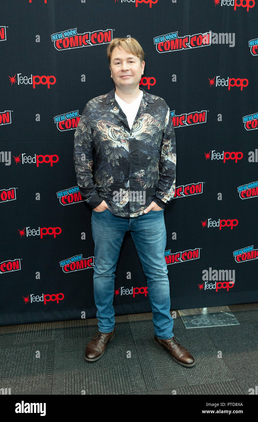 New York, United States. 07th Oct, 2018. Matt Strevens attends ...