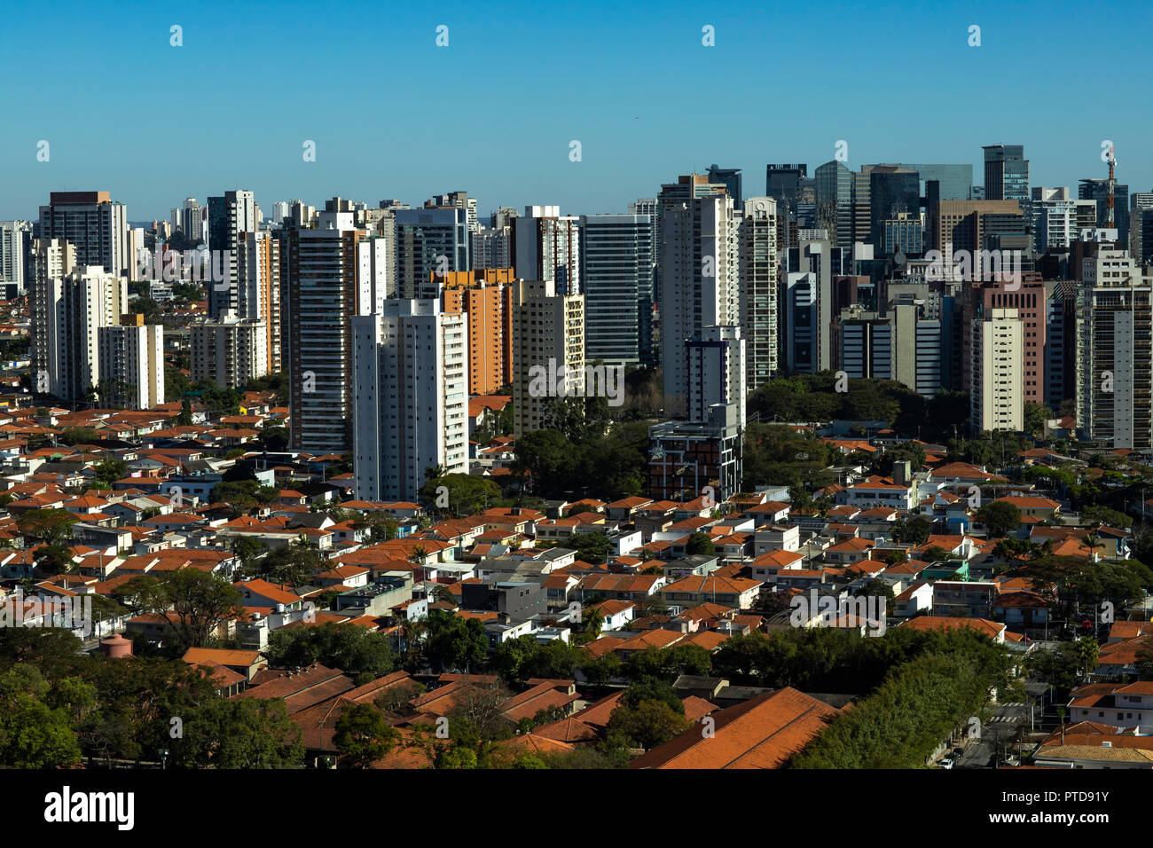 Largest cities in the world. City of Sao Paulo, Brazil South America ...