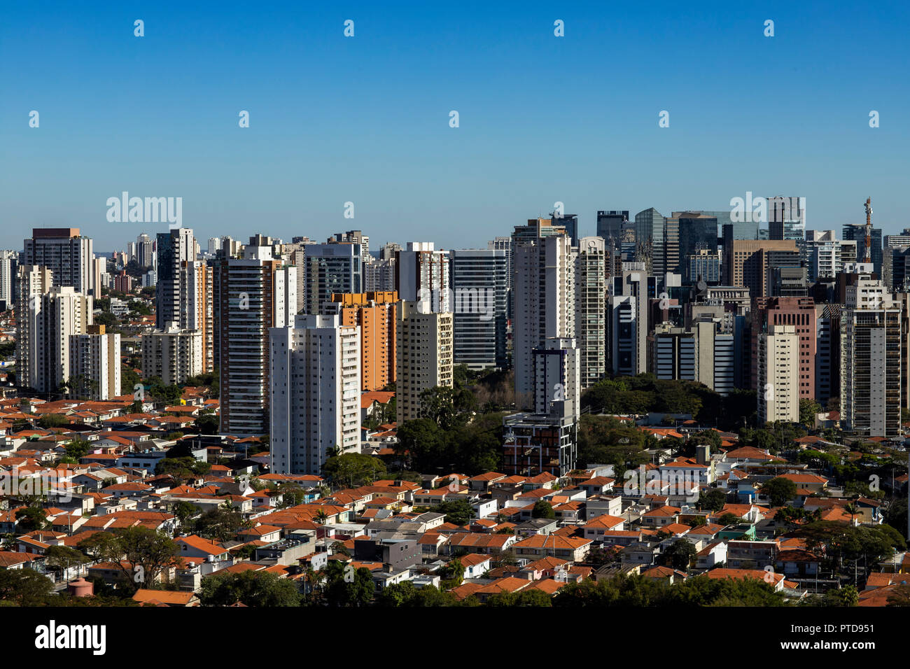 Largest cities in the world. City of Sao Paulo, Brazil South America ...