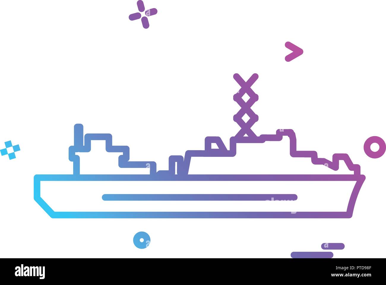 Navy icons design vector Stock Vector Image & Art - Alamy