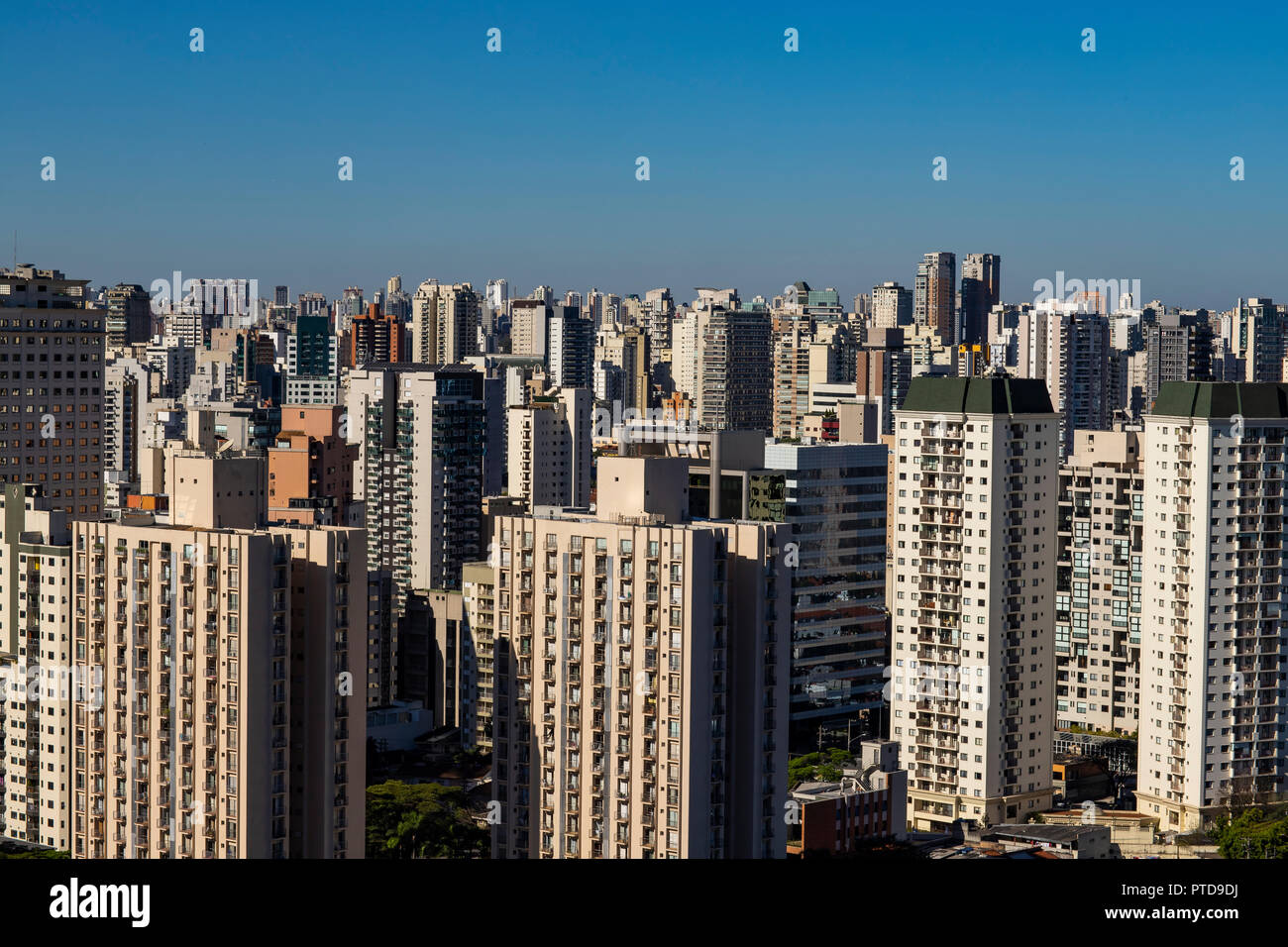 Largest cities in the world. City of Sao Paulo, Brazil South America ...