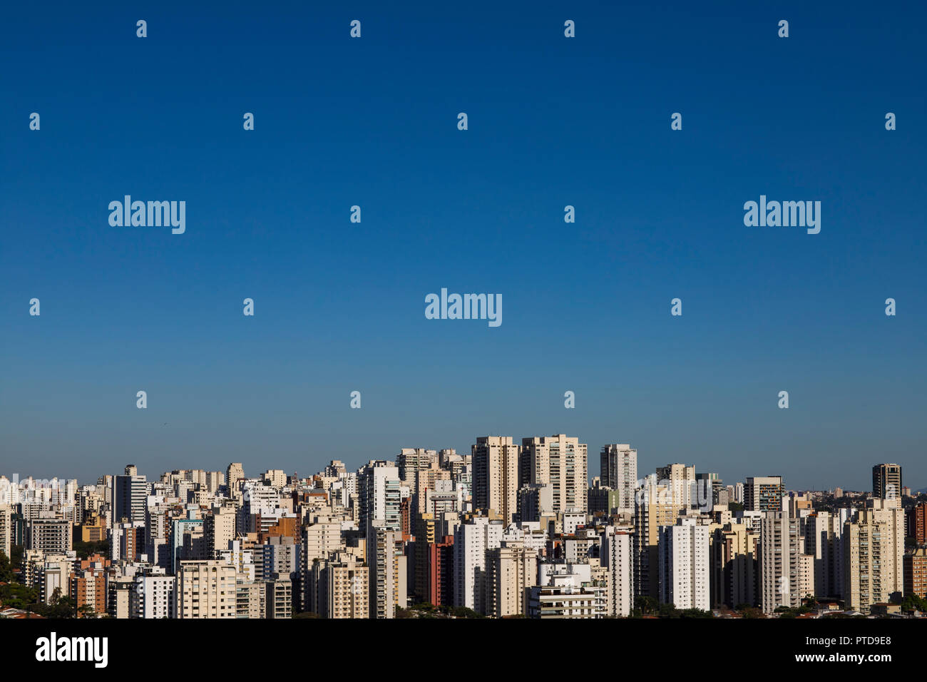 Largest cities in the world. City of Sao Paulo, Brazil South America ...