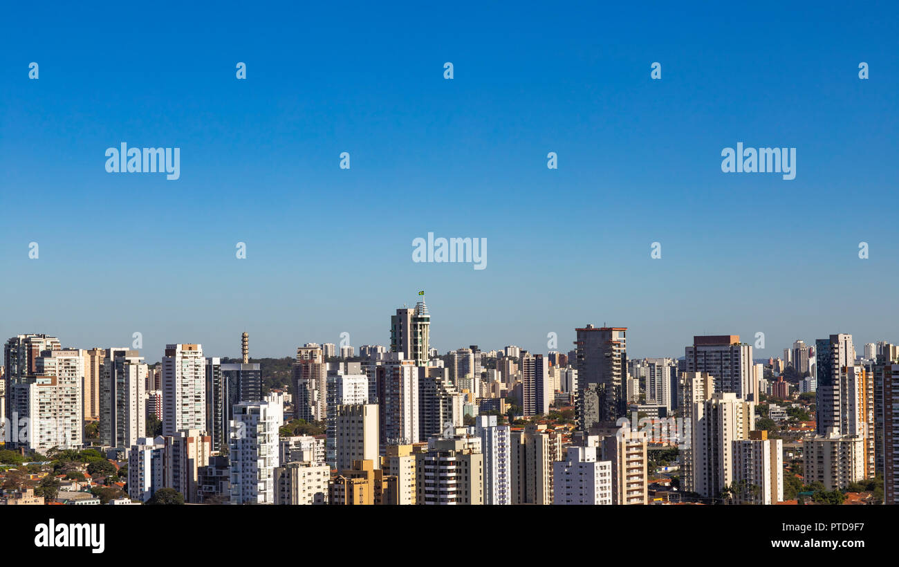 Largest cities in the world. City of Sao Paulo, Brazil South America ...