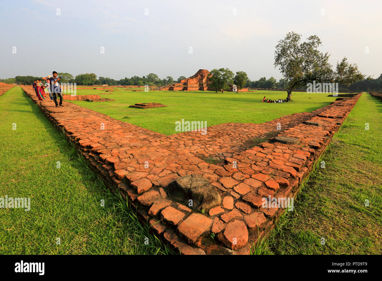 Paharpur Buddhist Monastery at Paharpur village in Badalgachhi Upazila ...