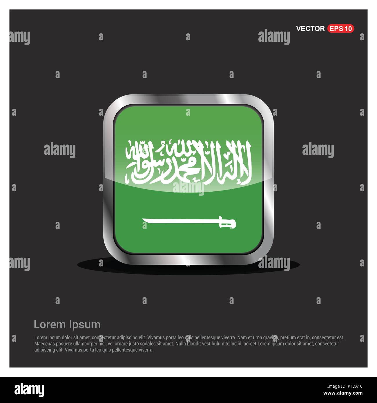 Saudia flag Cut Out Stock Images & Pictures - Alamy