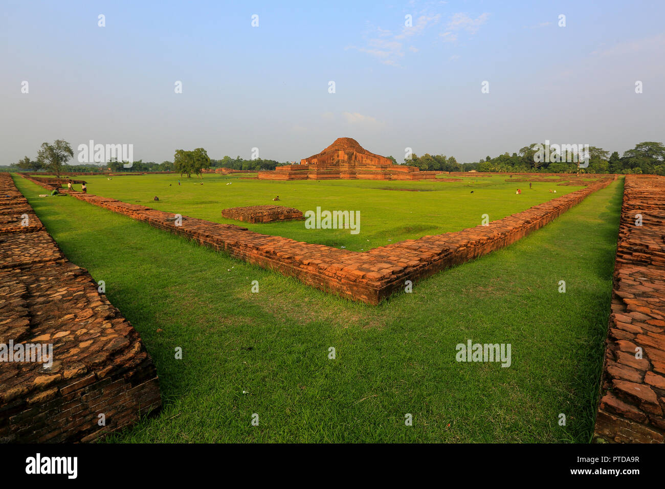 Paharpur Buddhist Monastery at Paharpur village in Badalgachhi Upazila ...