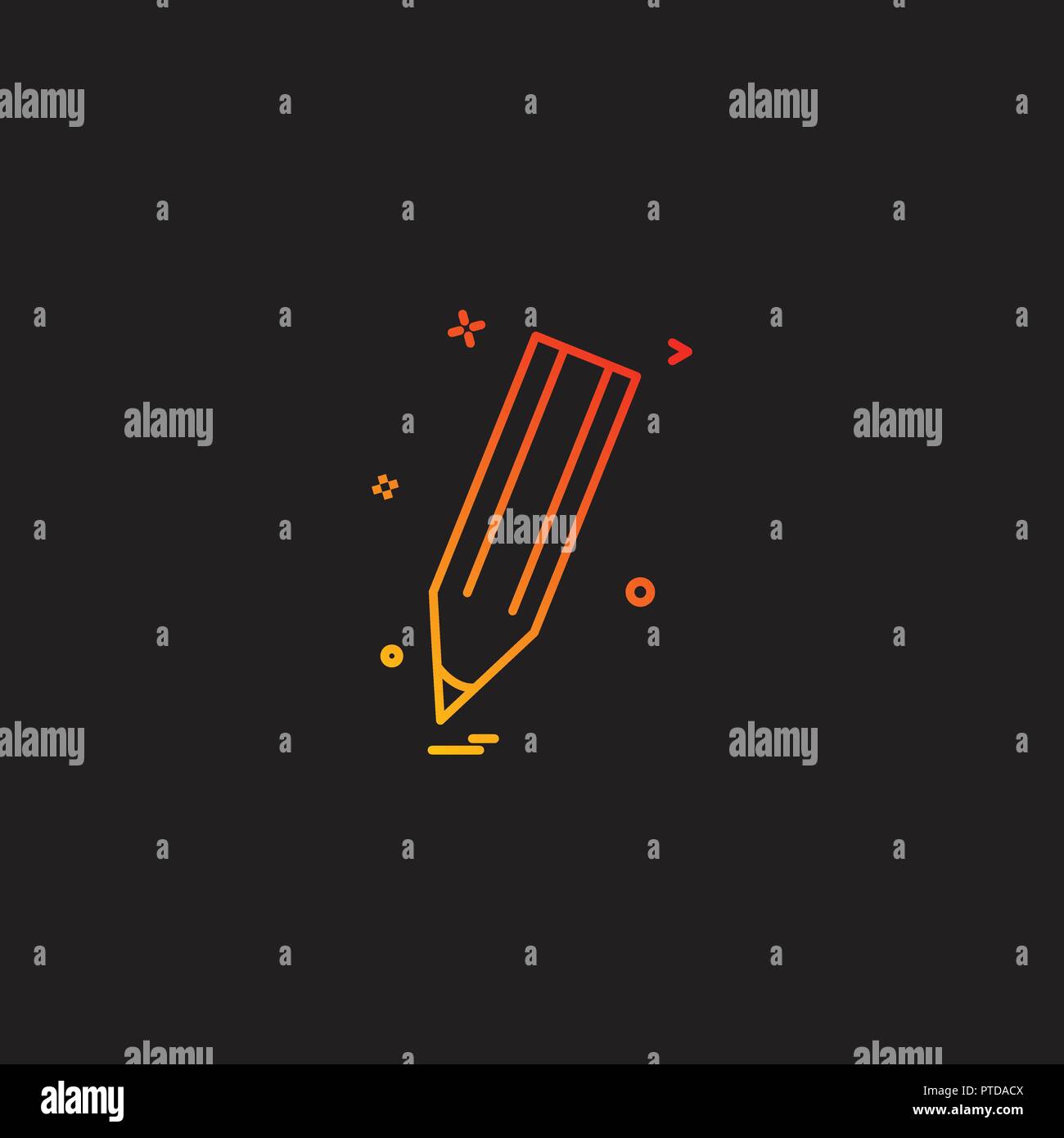 draw edit pen pencil write icon vector desige Stock Vector Image & Art - Alamy