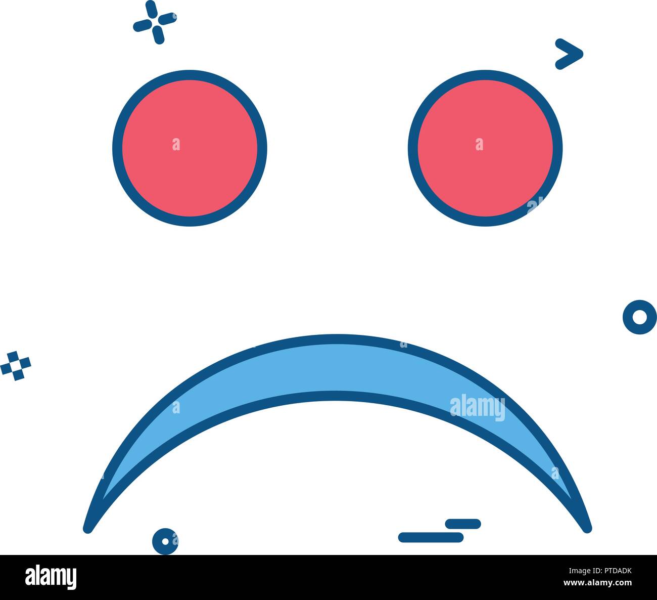 Angry emoji icon design vector Stock Vector Image & Art - Alamy