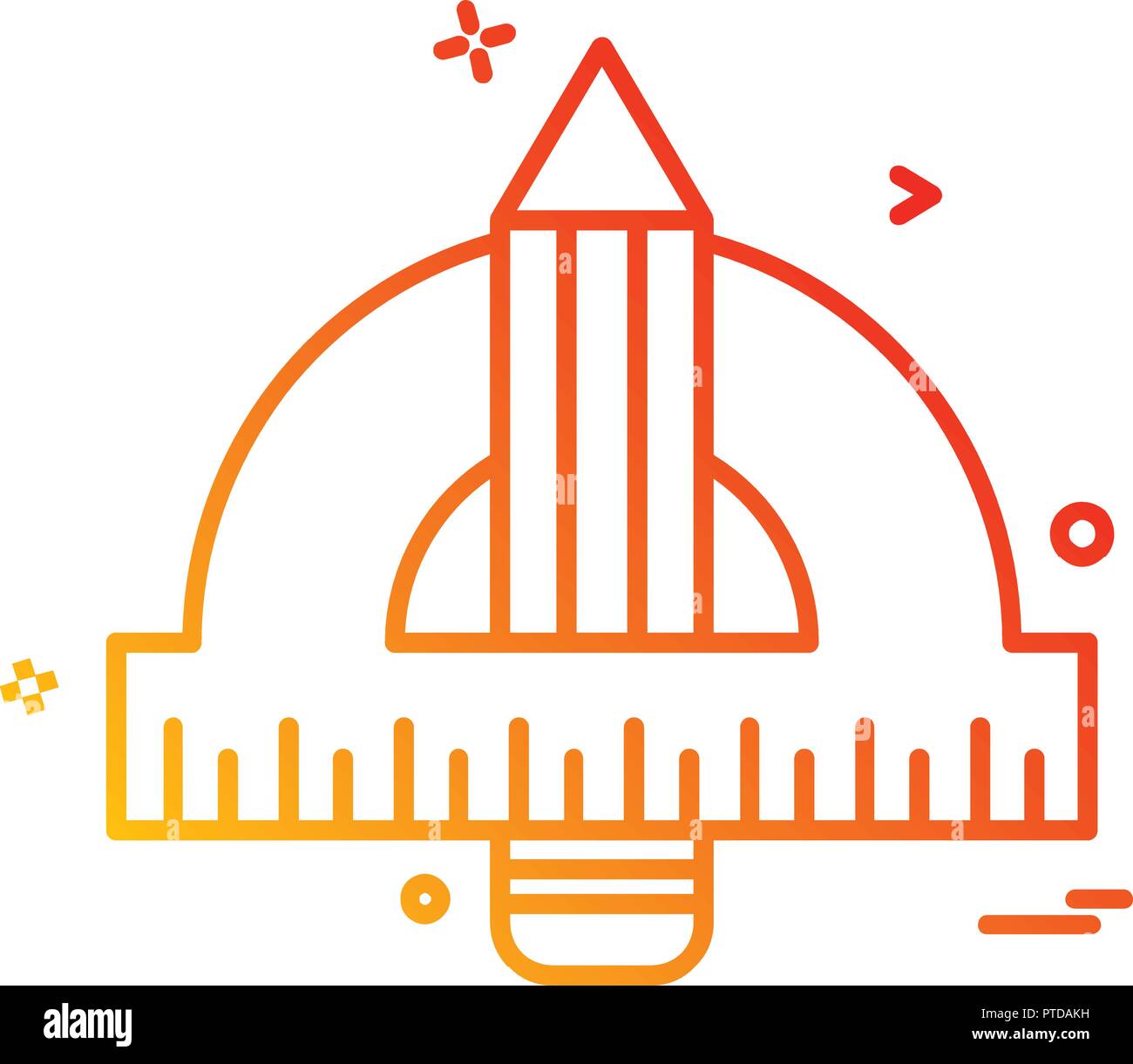 Geometry scale icon design vector Stock Vector Image & Art - Alamy