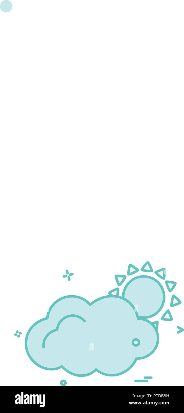 Cloud icon design vector Stock Vector Image & Art - Alamy