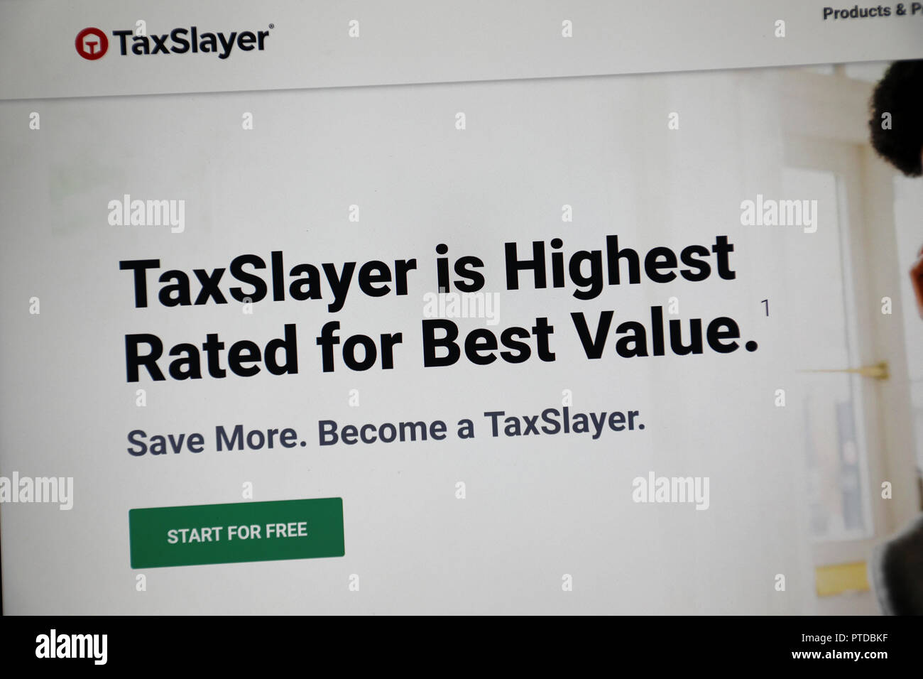 Taxslayer hi-res stock photography and images - Alamy
