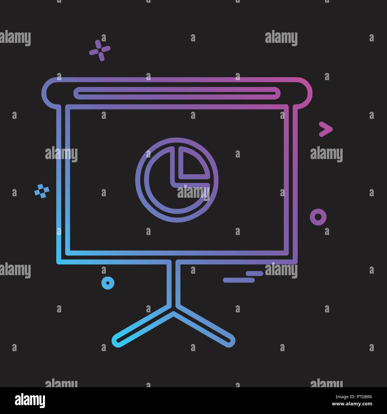 Graph icon design vector Stock Vector Image & Art - Alamy