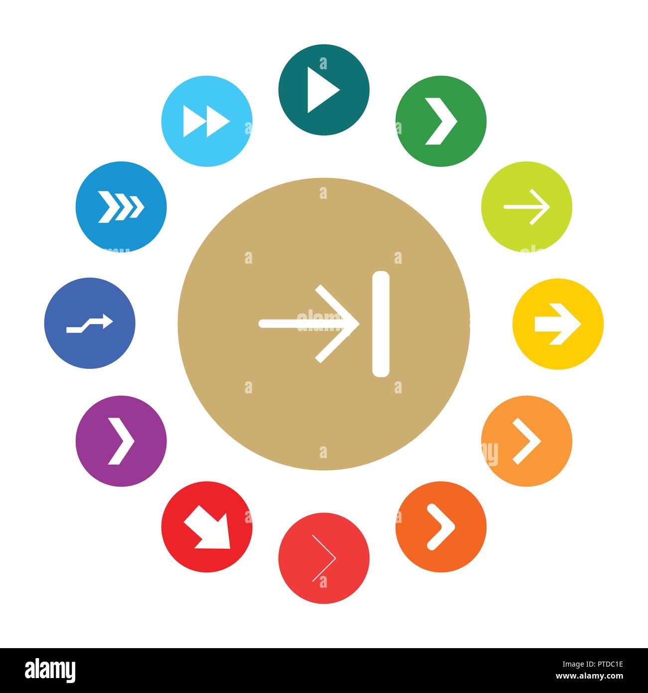 User Interface buttons design set vector Stock Vector Image & Art - Alamy