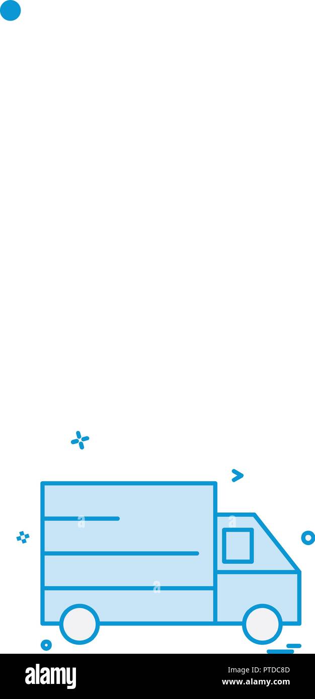 Truck icon design vector Stock Vector Image & Art - Alamy