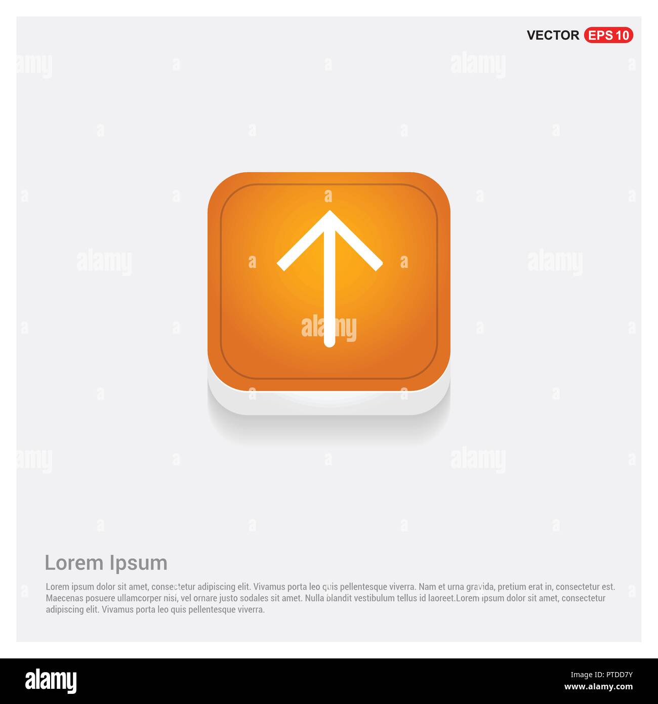 Upper Arrow Icon Stock Vector Image & Art - Alamy