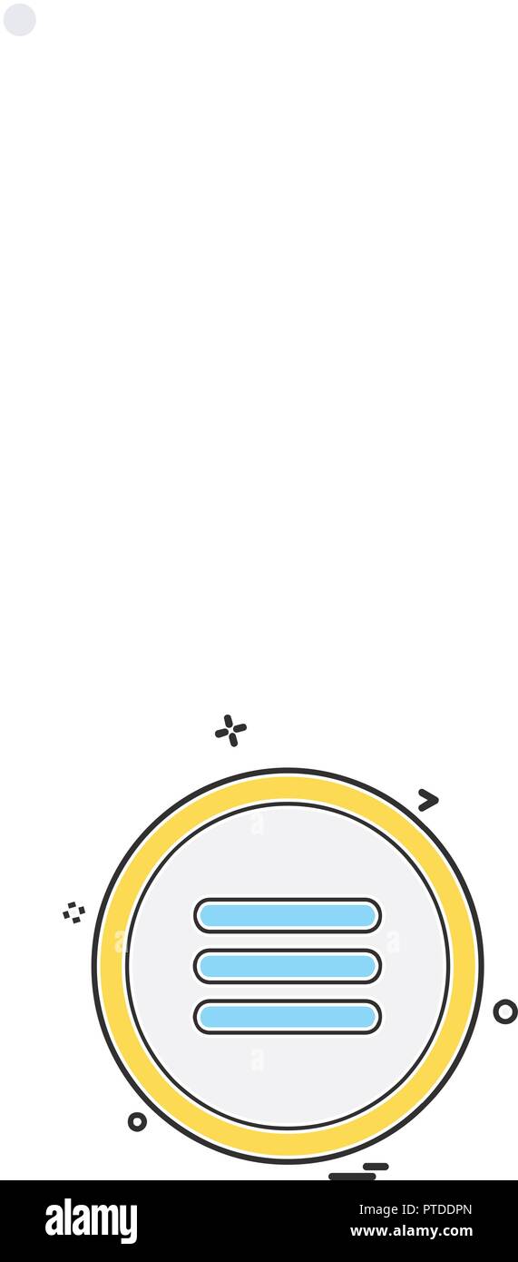 User Interface buttons icon design vector Stock Vector Image & Art - Alamy