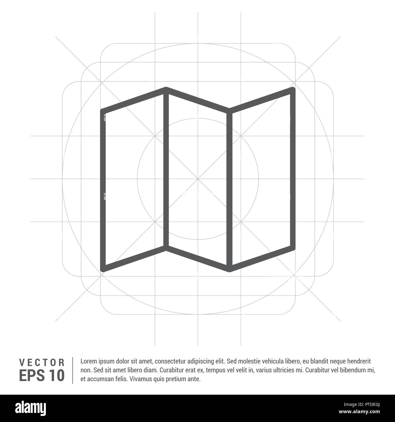 Geography map icon Stock Vector Image & Art - Alamy