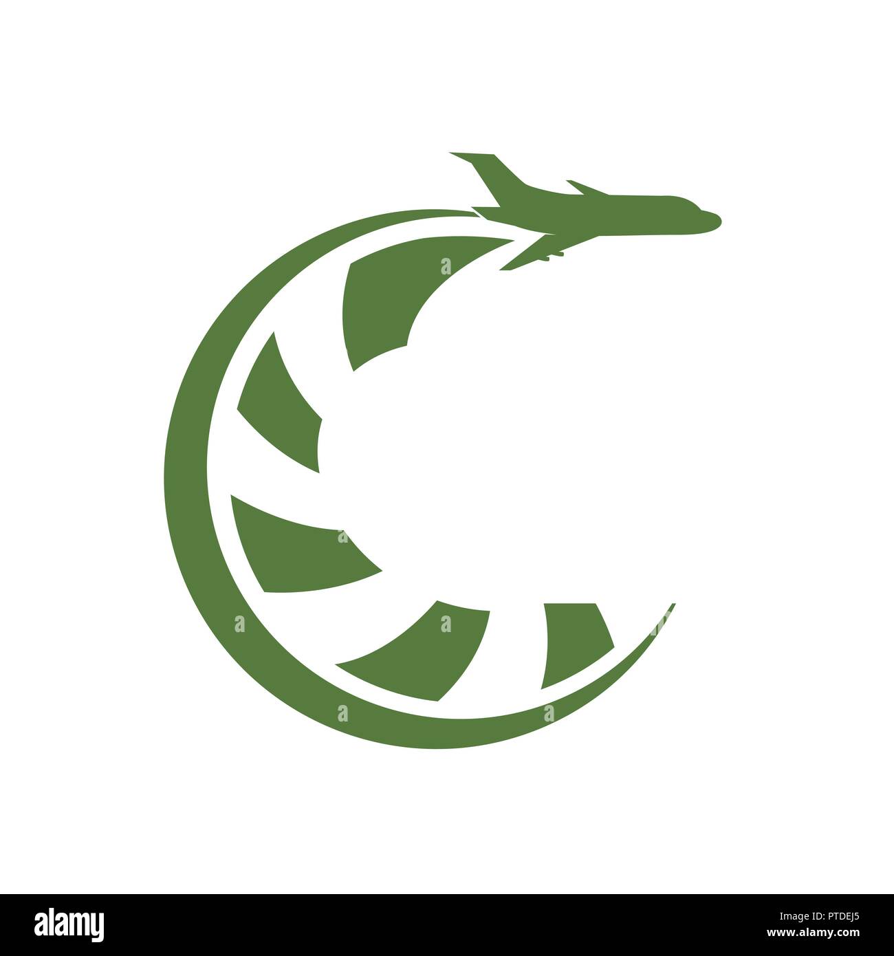 Airplane ticket vector Stock Vector Images - Alamy