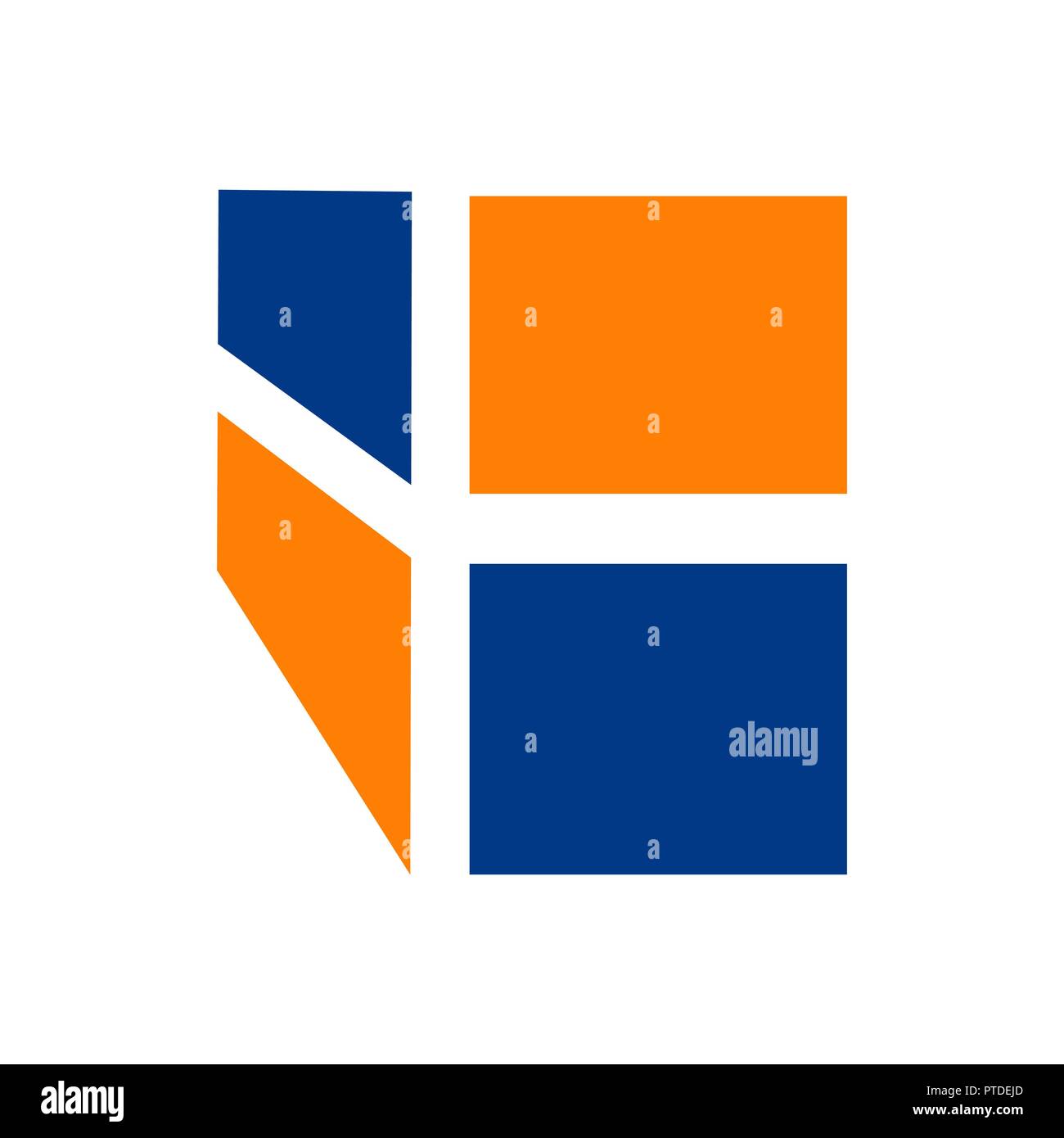 Glass service symbol layout. Windows and screens repair creative logo ...