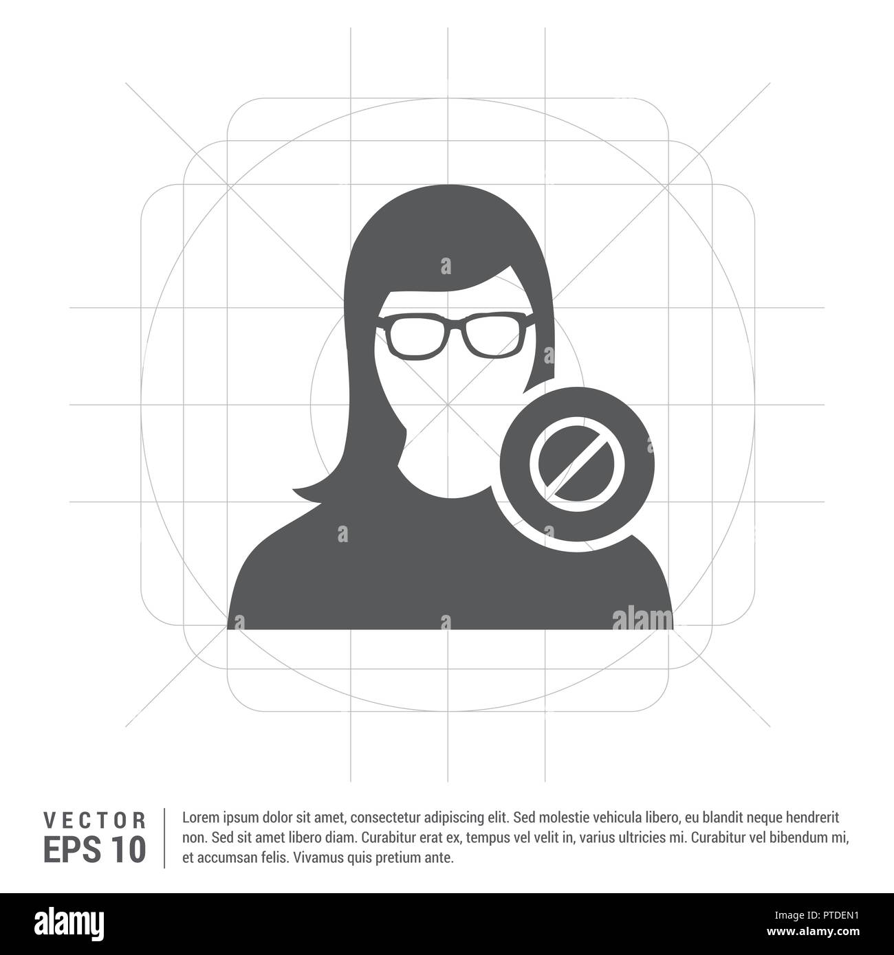 Block user icon Stock Vector Image & Art - Alamy