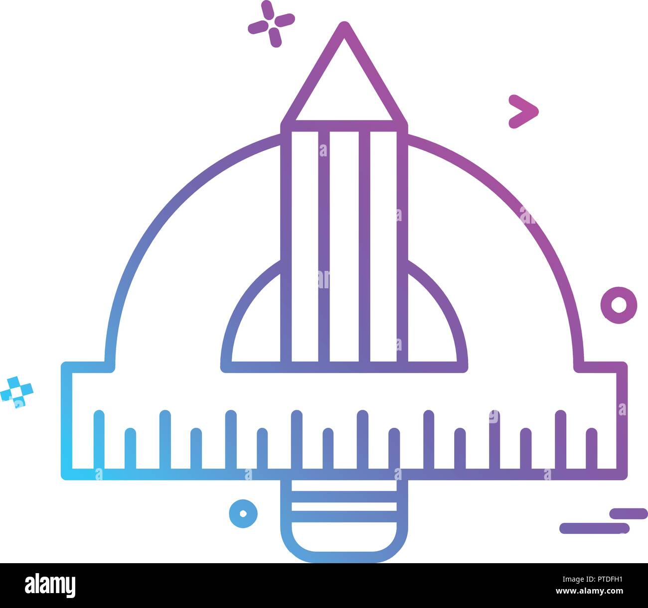 Geometry scale icon design vector Stock Vector Image & Art - Alamy