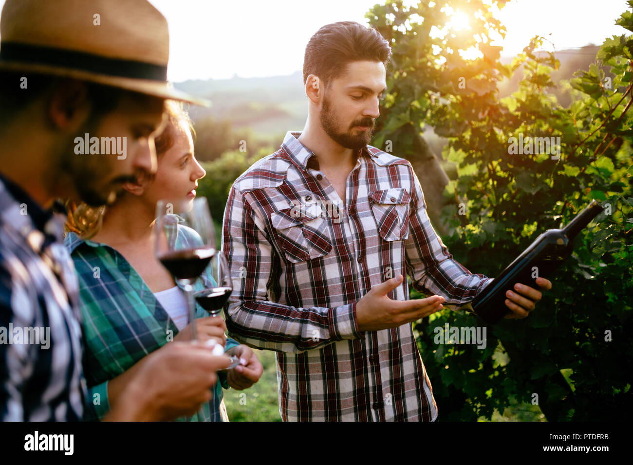 Woman wine tasting italy hi-res stock photography and images - Alamy