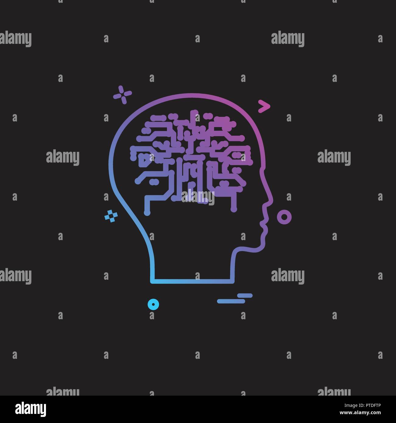 Artificial brain intelligence robot icon vector design Stock Vector ... Artificial brain intelligence robot icon vector design Stock Vector ...