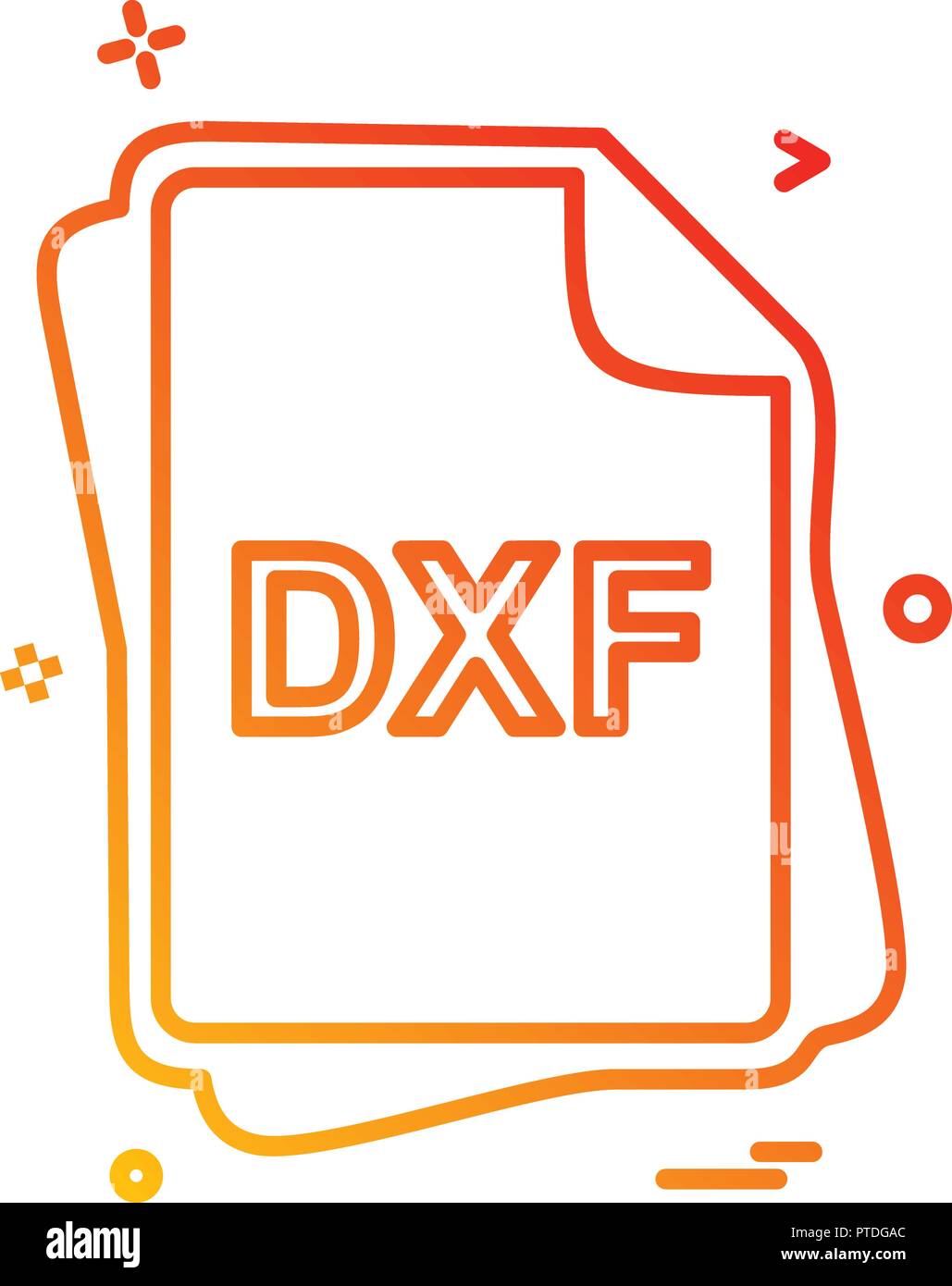 Dxf icon hi-res stock photography and images - Alamy