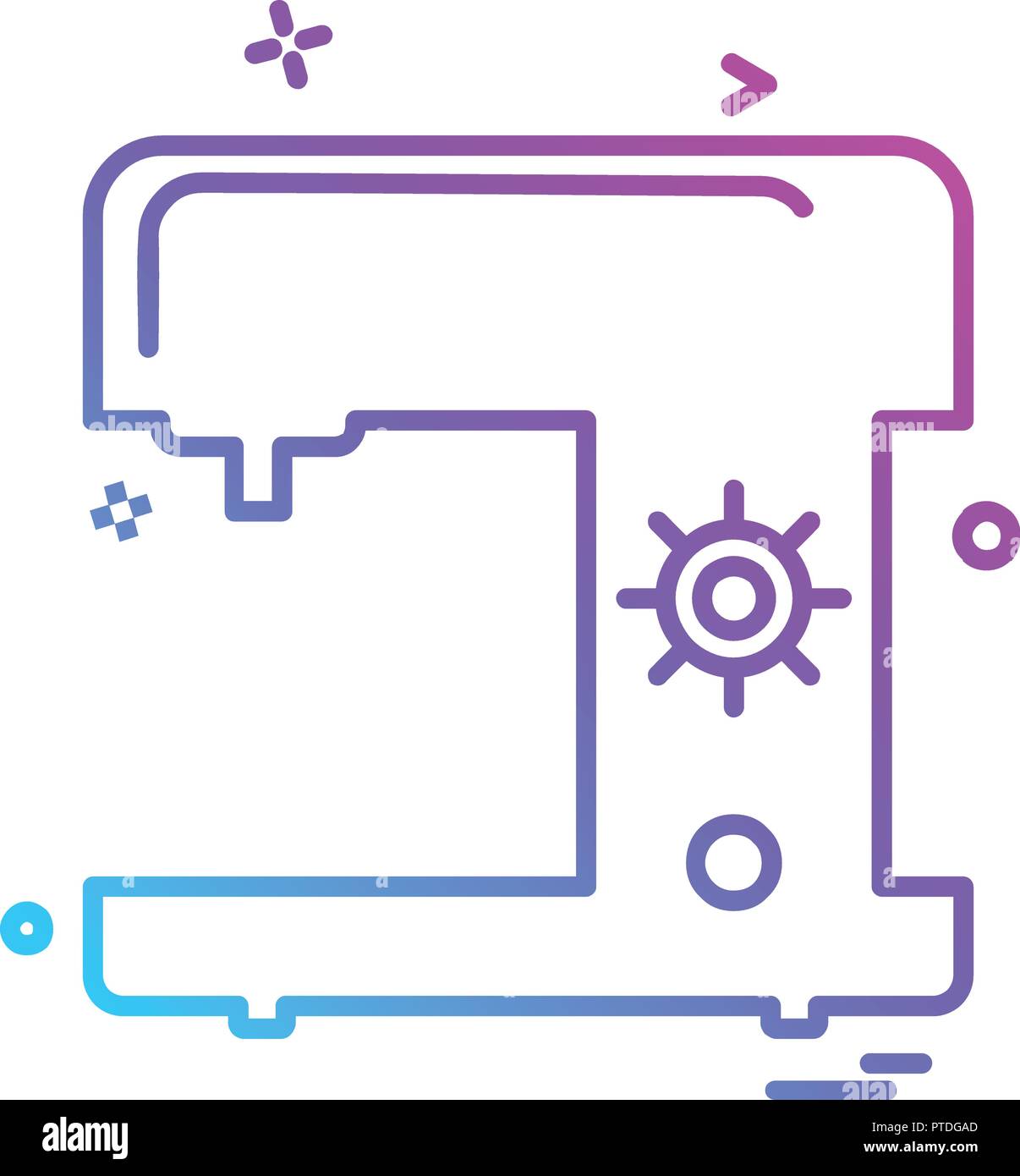 Swing machine icon design vector Stock Vector Image & Art - Alamy