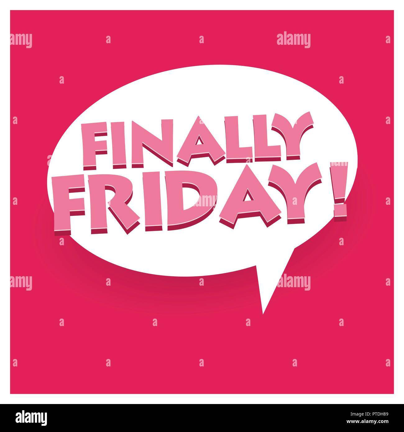 Finally friday Stock Vector Images - Alamy