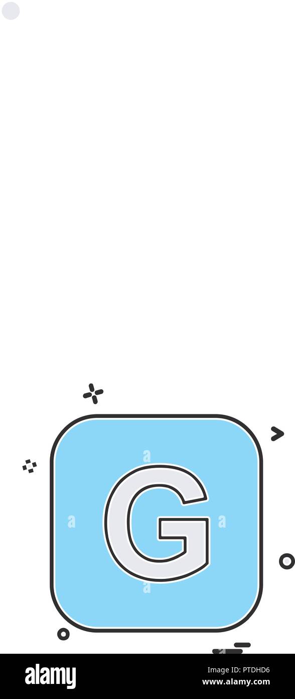 English Alphabets icon design vector Stock Vector Image & Art - Alamy