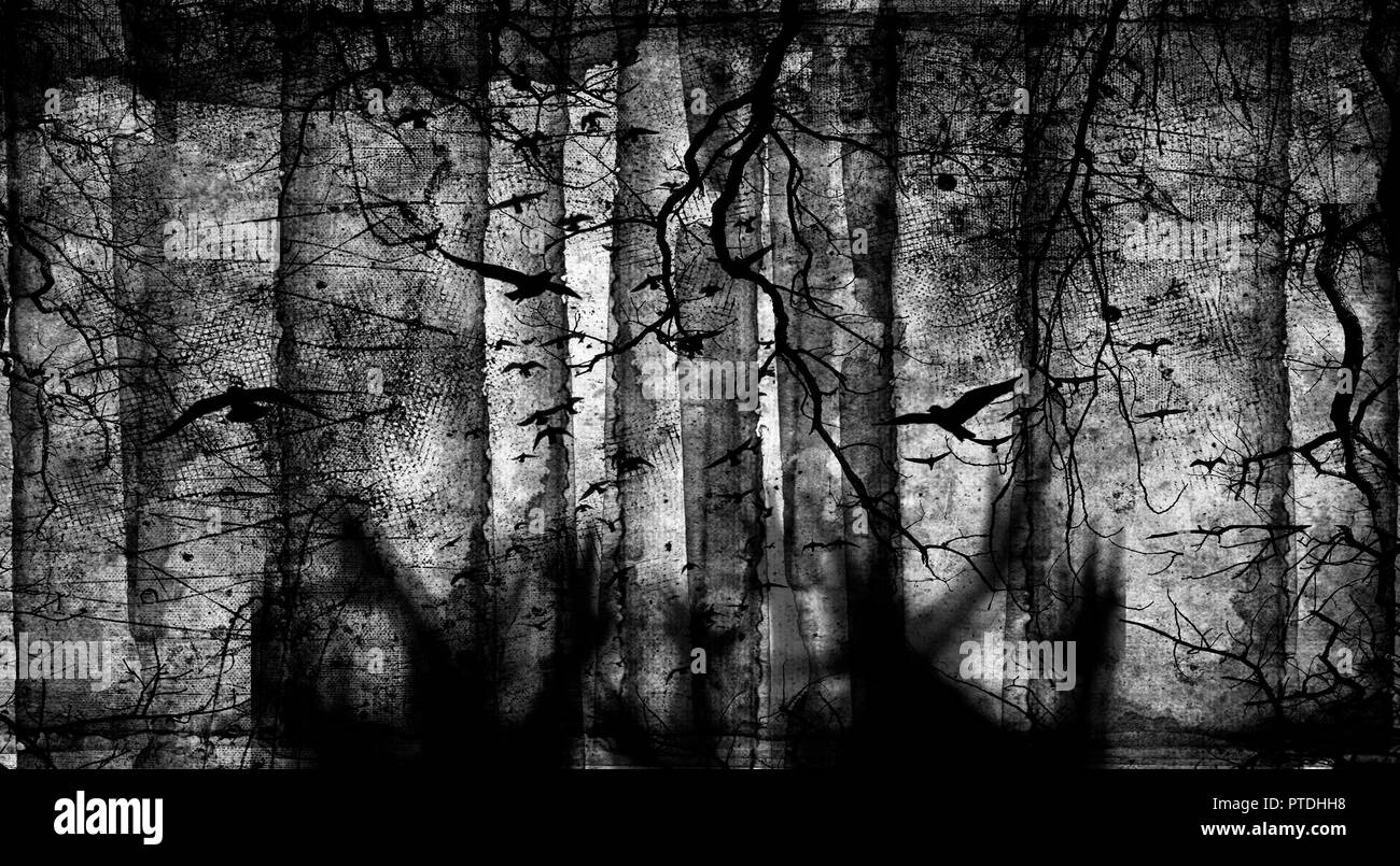 Zombie Forest Background